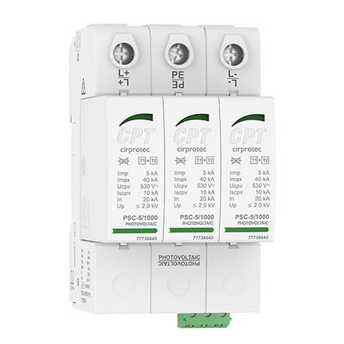 Type 1 surge protector - PSC3-5/1000 PV IR - Cirprotec - type 2 / class ...