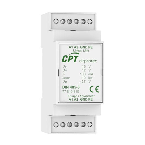 Surge protector for telecom applications - DIN 485-2C - Cirprotec - for ...
