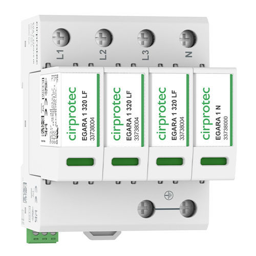 Type 2 surge protector - EGA 1 320/3+1 LF - Cirprotec - class I / class ...