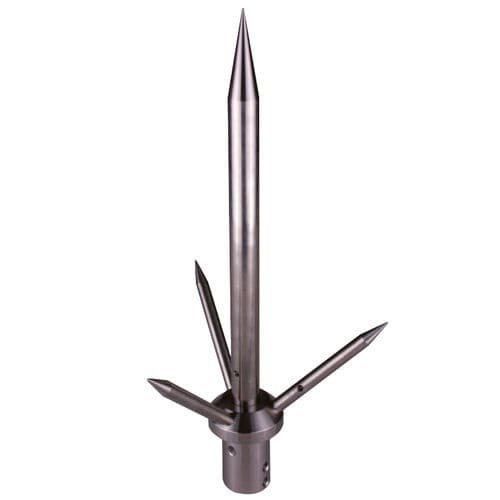 Stainless steel lightning rod - P-FRANKLIN - Cirprotec