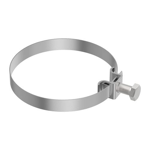 Cable clip - METALLIC COLLAR PLETINA - Cirprotec - stainless steel / fixing