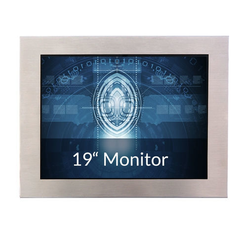 TFT-LCD monitor - IP65-19 - WES Systeme Electronic GmbH - LED backlight ...