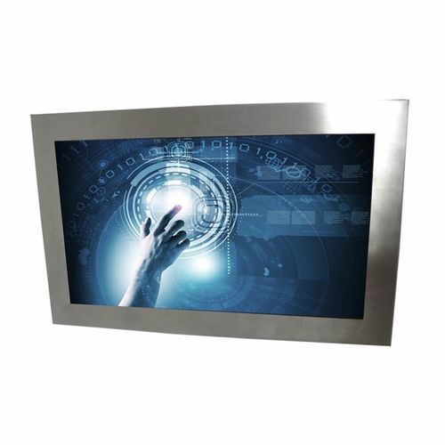 Multitouch screen panel PC - IP65-21.5T-PANELPC-PCAP - WES Systeme Electronic GmbH - TFT LCD ...
