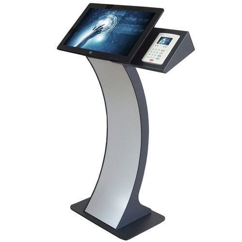 Monitor floor stand - EASY-PC-STAND-22-23496 - WES Systeme Electronic GmbH