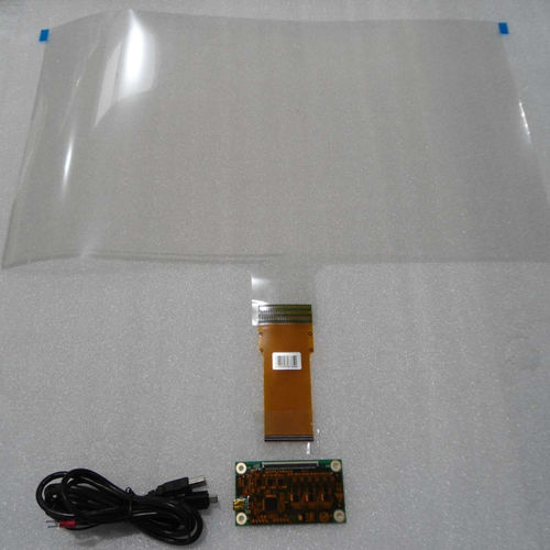 Capacitive touch screen - PCAP-15.0GR-TOUCHFOLIE - WES Systeme Electronic GmbH - 15" / projected ...