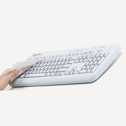 Panel-mount keyboard - TASTATUR-MEDIGENIC-GER - WES Systeme Electronic ...