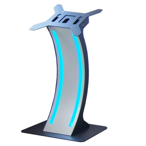 Monitor floor stand - EASY-PC-STAND-55-LED - WES Systeme Electronic GmbH