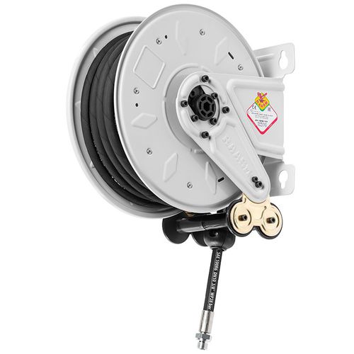 Hose reel - 8290.104 - RAASM SpA - self-retracting / for water / for air