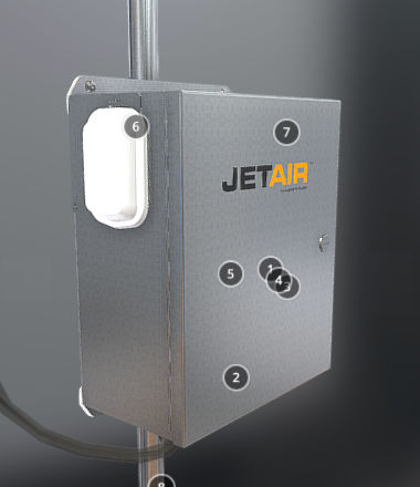 Air drying system - MICROJET - JetAir Technologies