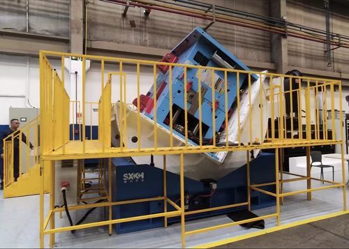 Mold rotator - FMG-70T - SXKH GLOBAL - metal frame / for structural ...