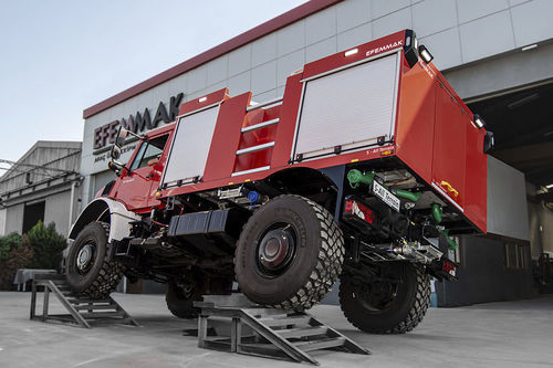 Firefighting vehicle - M-All - Efemmak - diesel / all-terrain
