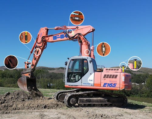 Excavator control system - STX-DIG - Stonex