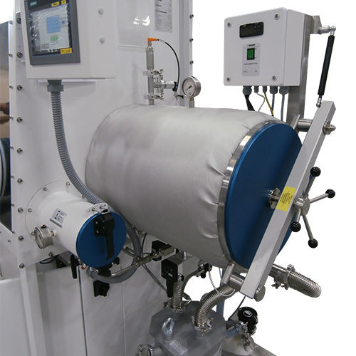 Chamber oven - MB-VOH-150 - Mbraun - electric / vacuum / vertical