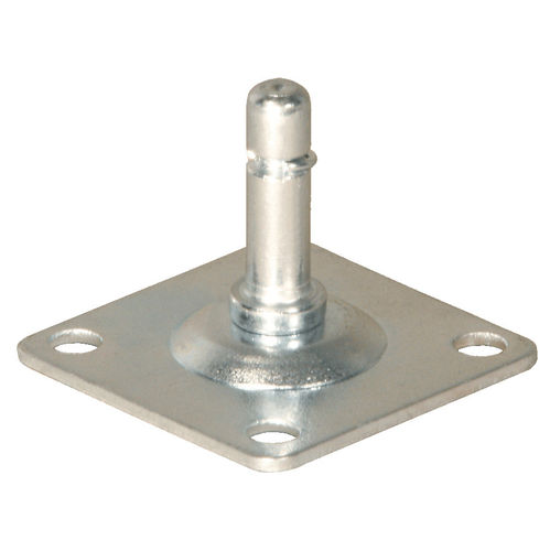 Zinc-plated steel base plate - KARWEG GmbH & Co. KG - rectangular