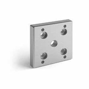 Aluminum profile clamping plate - 529090 - Alutec Group srl - square