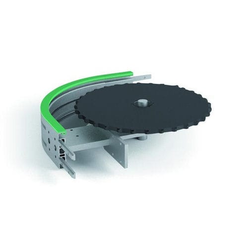 Curved chain guide - AR132127/90 - Alutec Group srl