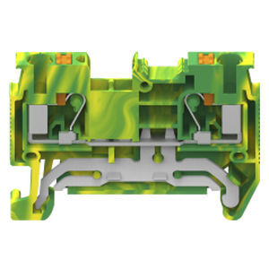 DIN rail-mounted terminal block - GUV2.5-102-PE - Cixi Wanjie ...