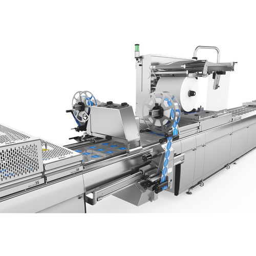 Automatic labelling machine - MR 619 EF - MULTIVAC Group - for ...