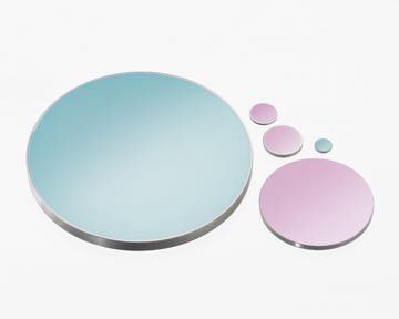 Infrared optical window - SI-050-6-UNC - GALVOPTICS LTD - round / silicon