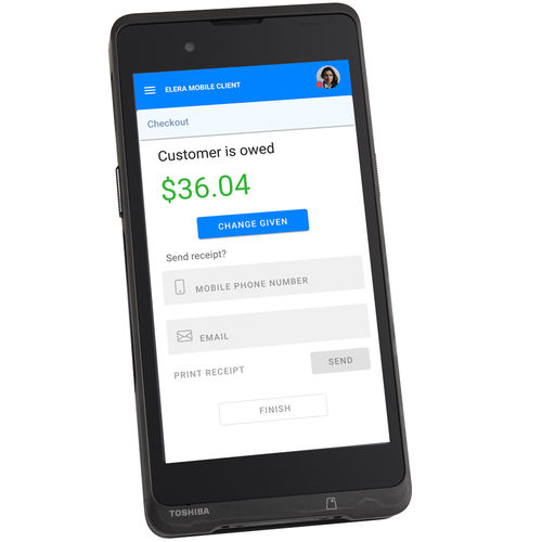 Android telephone - TCx® M1 - Toshiba TEC - retail banking / handheld