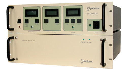 Rack-mount power supply - EGM series - Spellman High Voltage Electronics - AC/DC / for electron guns