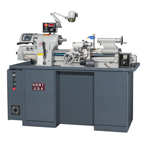 Conventional lathe - CTL-618EVS - Kent Industrial - horizontal / 2-axis ...