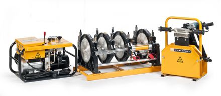 Butt welding machine - WORLDPOLY 250 LF - Worldpoly Pty Ltd - PLC ...