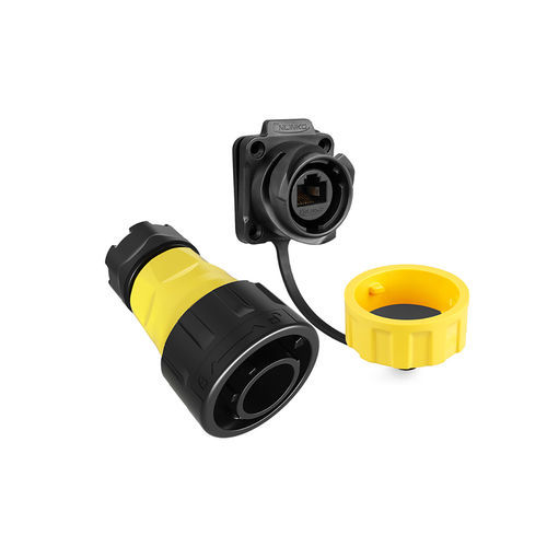 Data connector - YM-24-RJ45 - SHENZHEN LINKO ELECTRIC CO.,LTD - optical ...