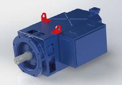 Asynchronous motor - DRIVE AX 250K/KC axial - COMER S.r.l. - AC / IP54 ...