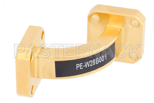 Waveguide bend - WR-28 - Pasternack Enterprises, Inc.