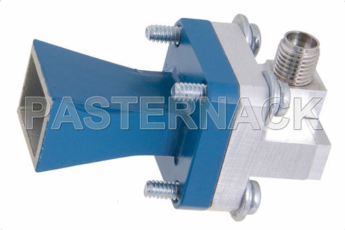 Horn antenna - WR-34 - Pasternack Enterprises, Inc. - with adapter / waveguide
