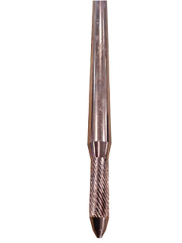 Copper-coated steel ground rod - P7048 - Indelec - round / simple