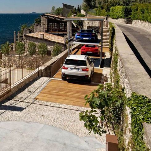 Sliding parking platform - Parklift 463 - Otto Wöhr GmbH - 2 levels