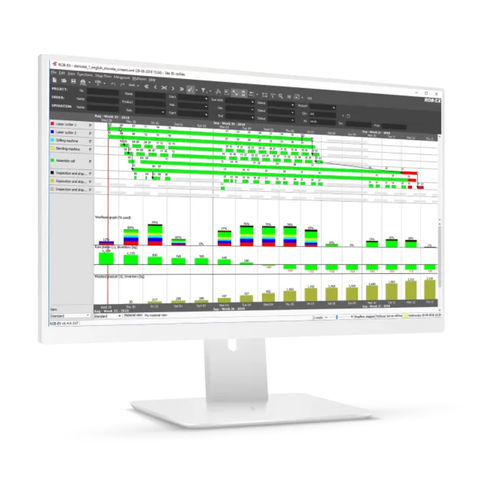 ERP software - Proficy Scheduler / ROB-EX - General Electric - MES / analysis / configuration