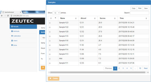 Server software - ZEUTEC Opto-Elektronik GmbH - management ...