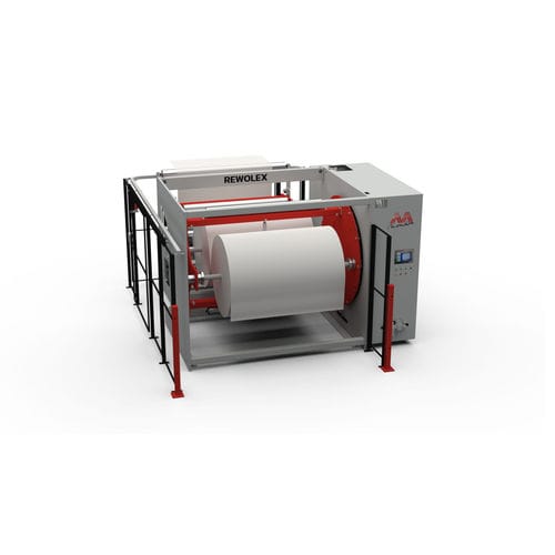 Automatic rewinder-winder - MONDON WINDING & CONVERTING MACHINES