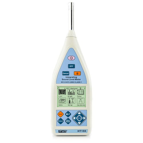 Integrating sound level meter - HT15 series - HT - with analysis function / class 1 / data logging