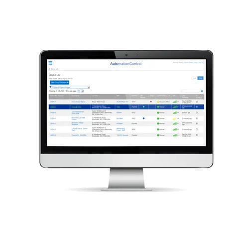 Control software - xylem - management / time management / interface