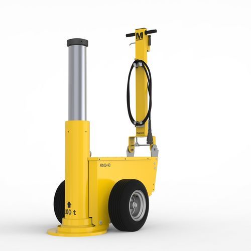 Wheeled jack - M100-90 - Cattini Oleopneumatica - hydro-pneumatic / 100 ...