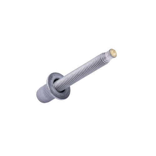 Threaded stud - scratch protection - HONSEL-Group - metal / blind rivet