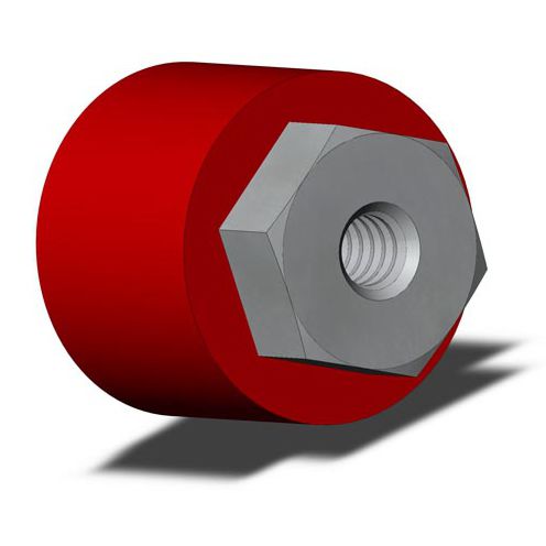 Rubber bumper - RBH series - Fairlane Products - steel / urethane ...