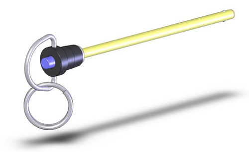 Quick-release pin with button - RAAS series - Fairlane Products - with ...