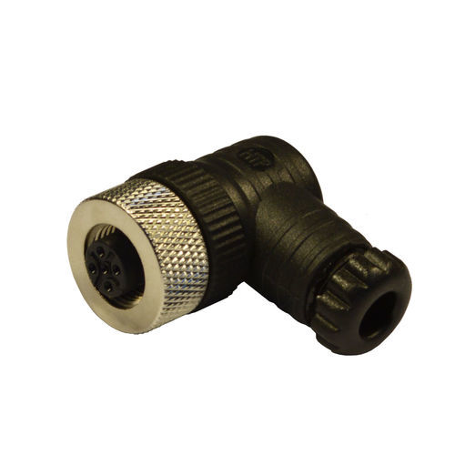 M12 connector - 12FB4000 - H.T.P. - electrical power supply / right ...