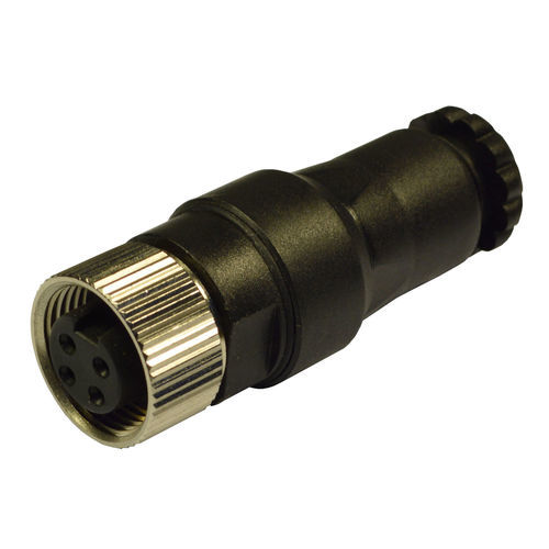 Field-attachable connector - 78FC4000 - H.T.P. - RF / straight / circular
