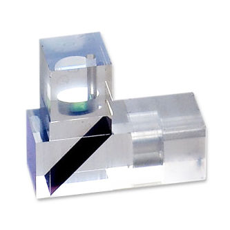 Optical beam splitter - Research Electro-Optics - cubic / non-polarizing