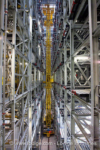 Vertical automatic storage system - Lödige Industries - ASRS