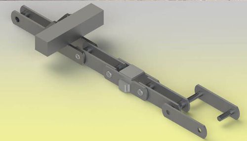 Link conveyor chain - Z.M.C. SRL - for the wood industry