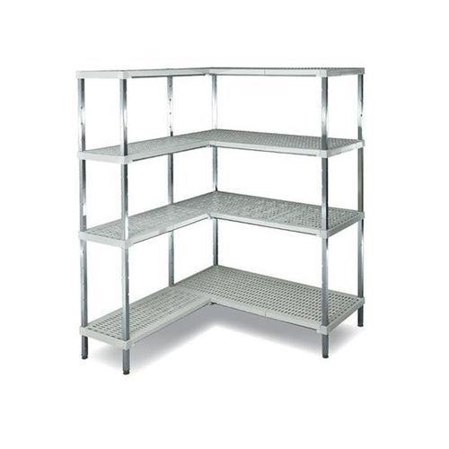 Storage warehouse shelving - ECO INOX - NOVETAL - with shelves ...