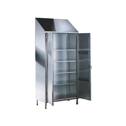 Storage cabinet - X-2003 series - NOVETAL - with legs / shelf / double door