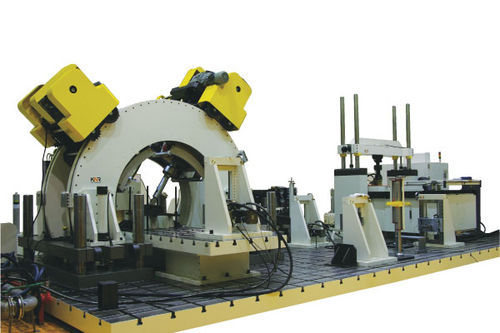 Vehicle test bench - KNR system - for railway applications